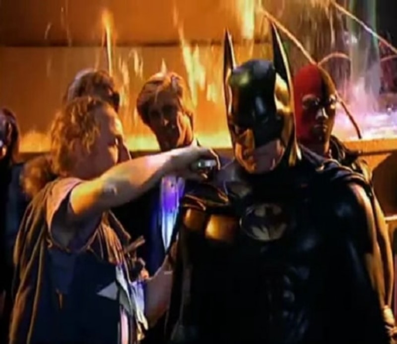 1995 Batman.com : Behind the Scenes: Filming