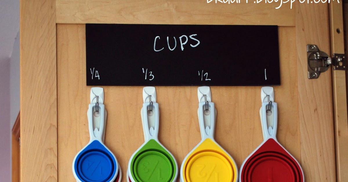 Adventures of Brad & Kendra: Measuring Spoon & Cup Organization