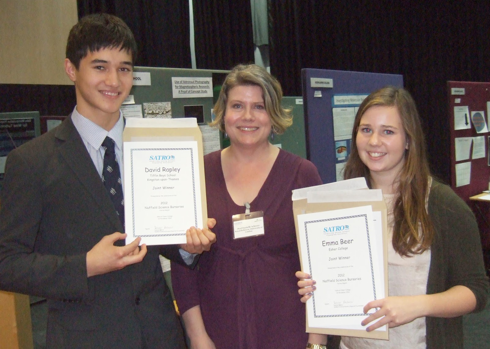 Blogger @ SATRO: Nuffield Bursary Students Receive Their Accolades