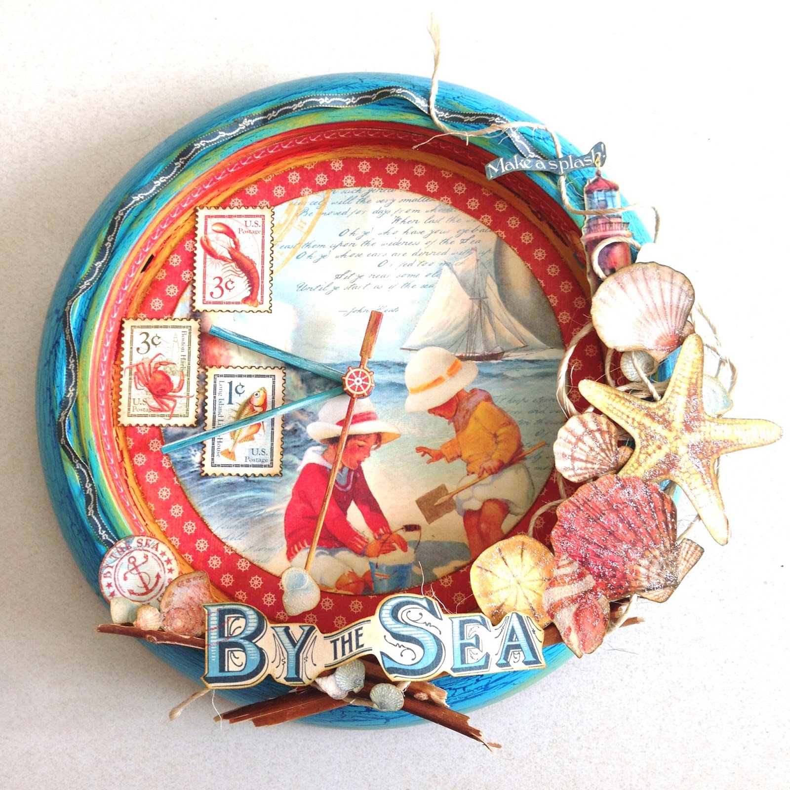 Katie Z. Paperworks: My Altered Clocks were Published in Scrap n' Art