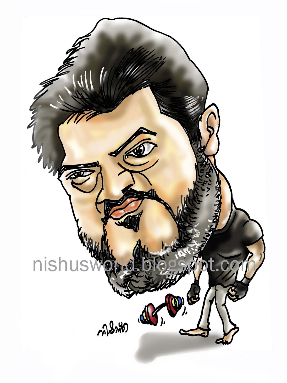 Nishu's World of Caricatures