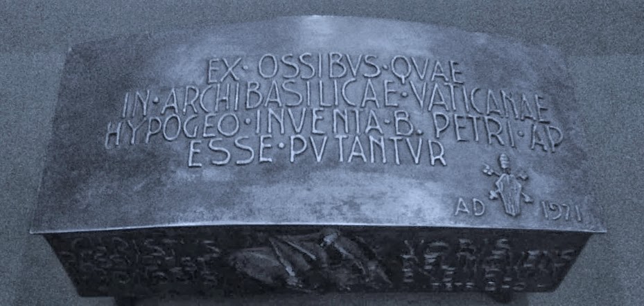Orbis Catholicus Secundus: Bones of St. Peter on Display in the Vatican ...