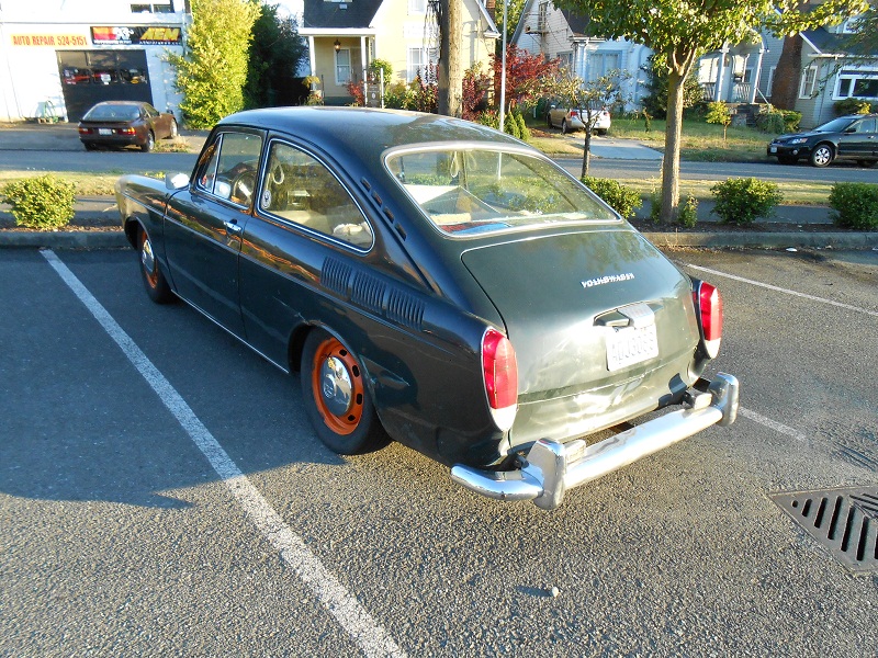 Seattle's Parked Cars: 1970 VW Type 3 Fastback