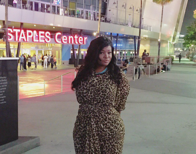 Photos: Toolz looks amazing as she arrives LA ahead of the BET awards ...