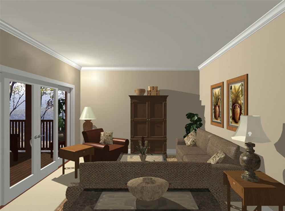 bedroom design blog: Inspiring Design Of The Interior Of The House Plan