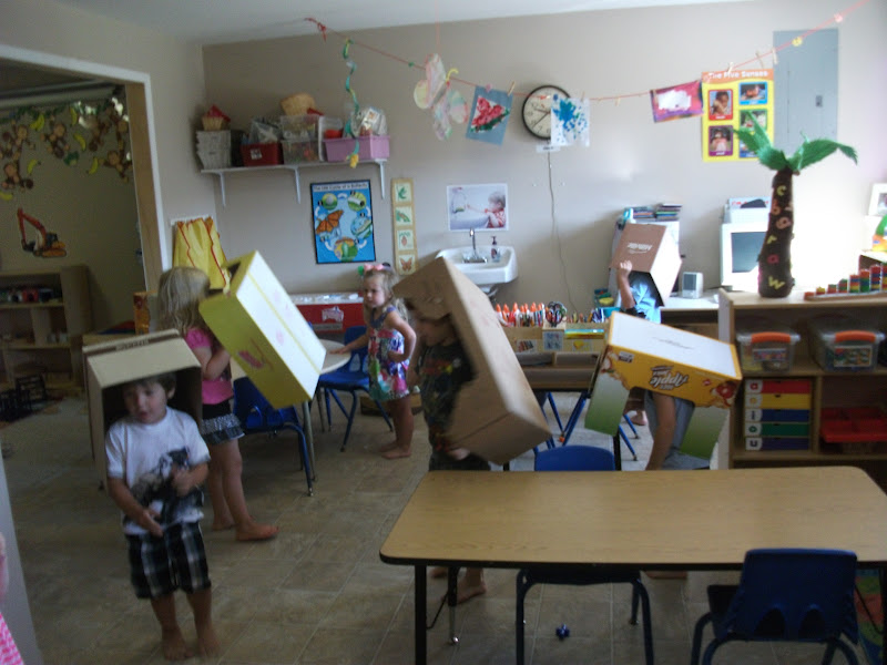 Little Foxes Childcare/Preschool: BOXES BOXES BOXES