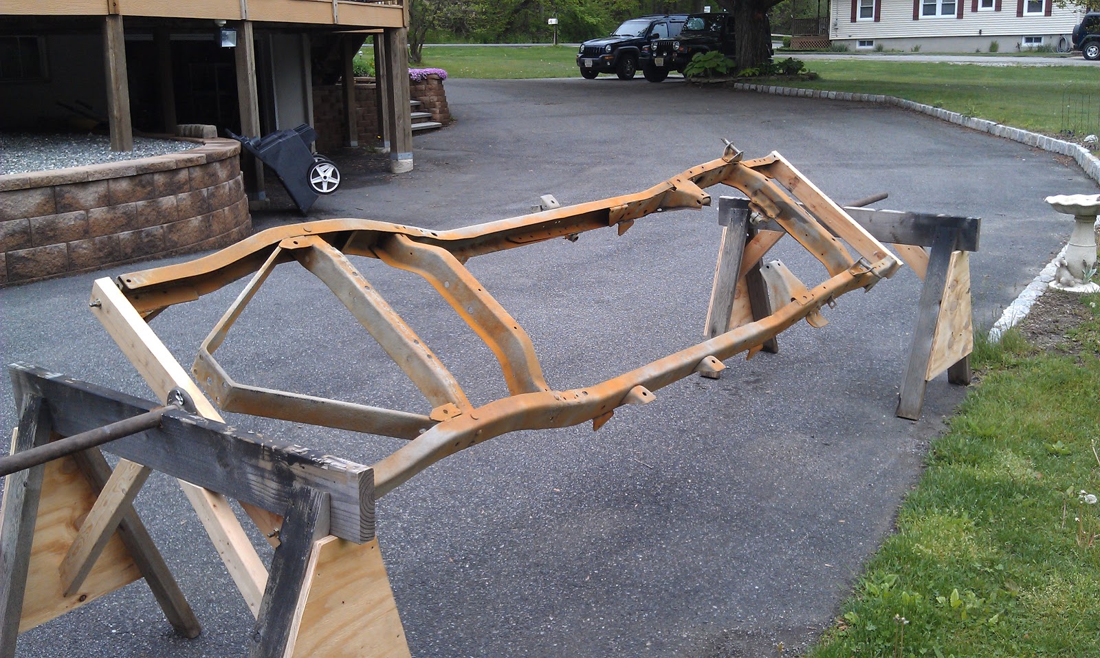 1967 Jeep CJ5 restoration: Redneck rotisserie