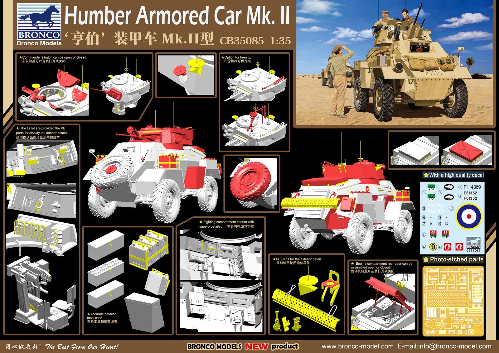 Toadman's Place: Updated new kit info from Bronco Models.
