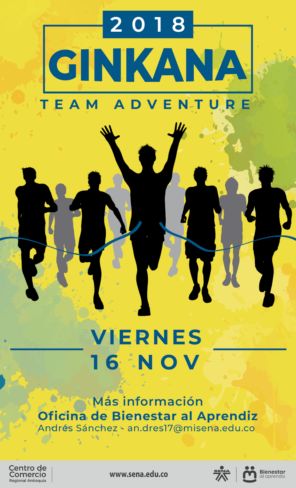 Centro de Comercio - SENA Regional Antioquia: Ginkana - Team Adventure