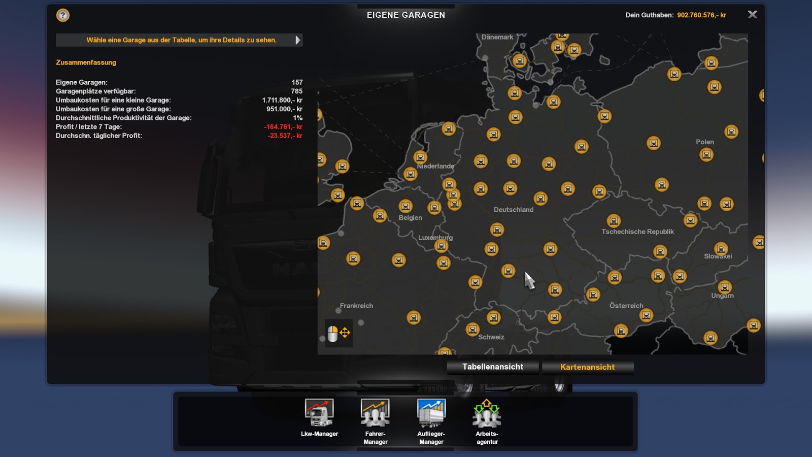 ETS 2 Multiplayer 100% SaveGame All Map DLC`S: Euro Truck Simulator 2 ...