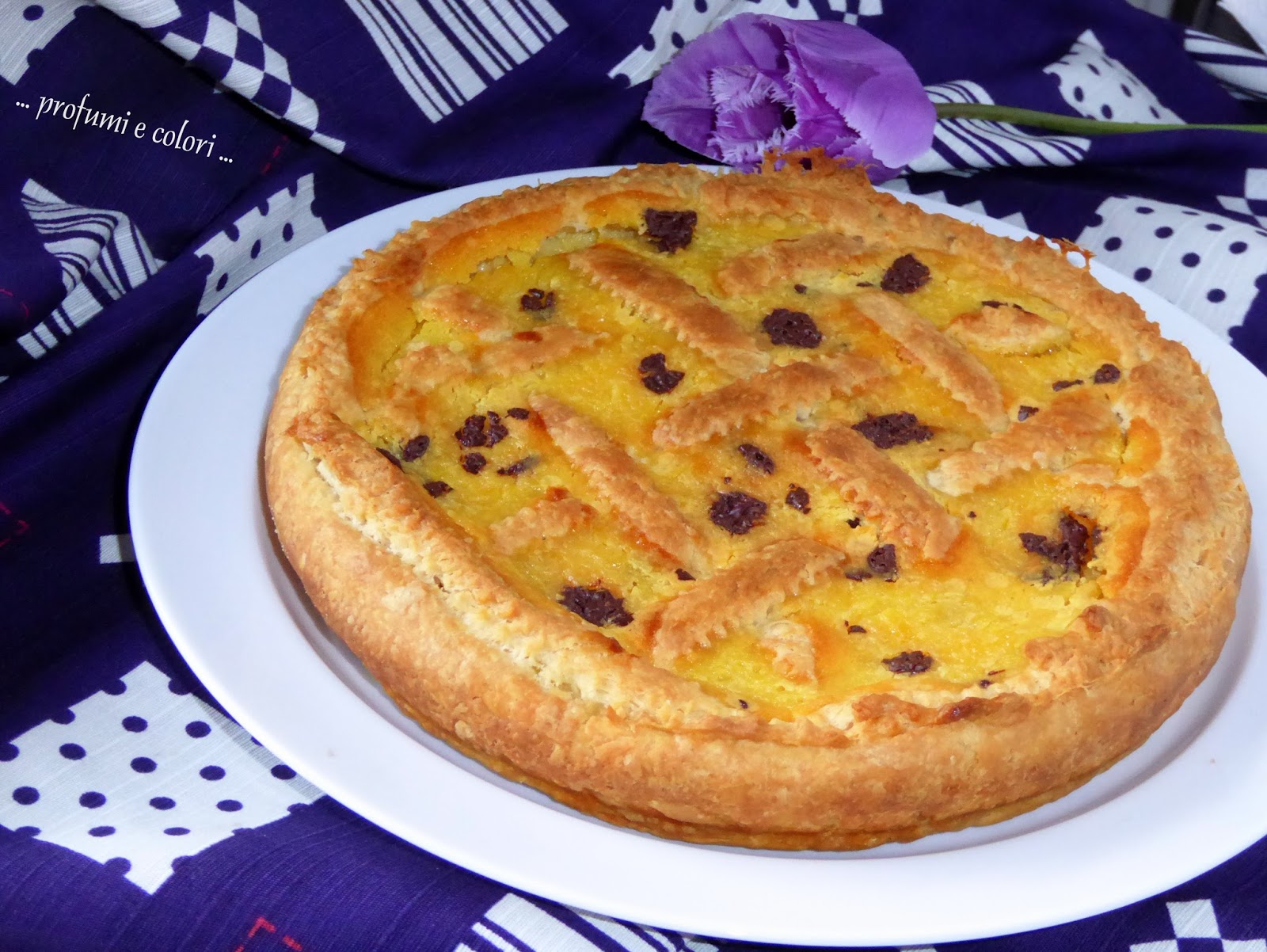 Crostata di ricotta al wishky per The Recipe-Tionist