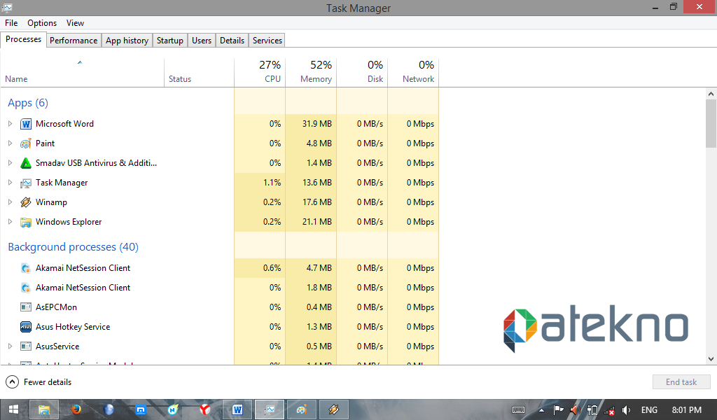Beberapa Kegunaan Windows Task Manager Yang Perlu Anda Ketahui - Patekno