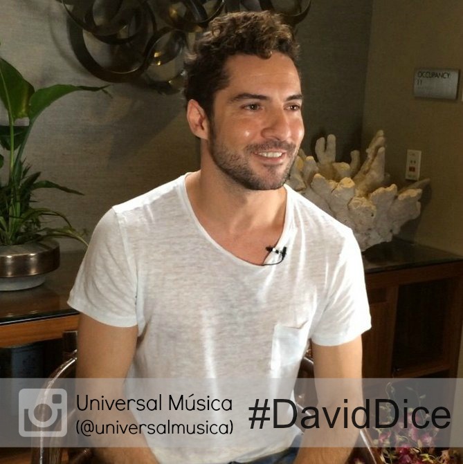 David Bisbal, Instagram, Universal Musica, David Dice, Los Angeles
