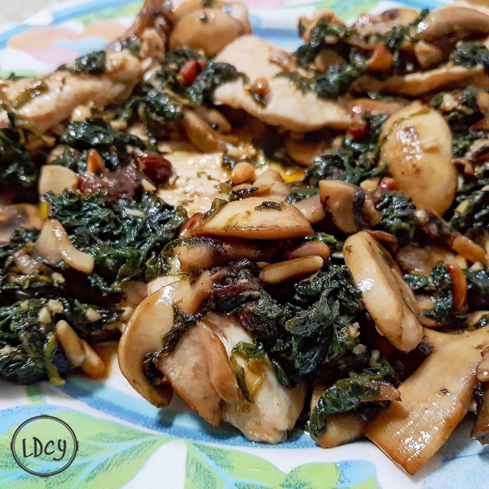 REVUELTO DE POLLO Y ESPINACAS - LOS DOMINGOS COCINO YO