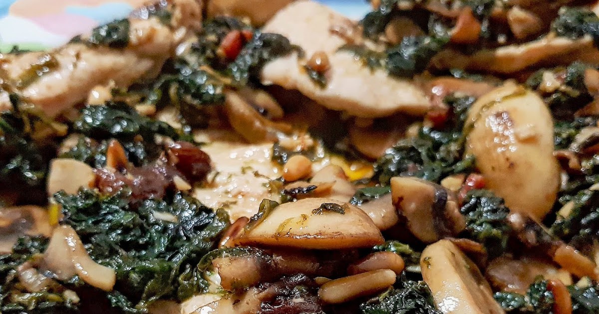 REVUELTO DE POLLO Y ESPINACAS - LOS DOMINGOS COCINO YO