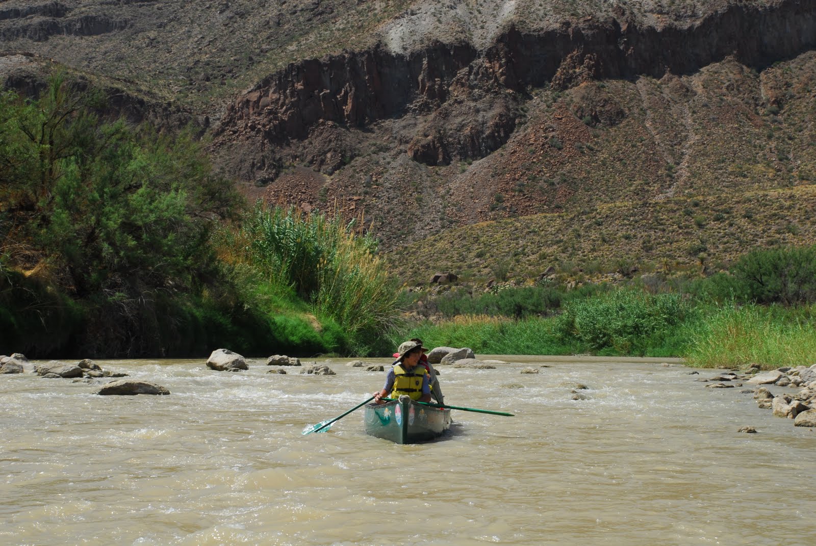 Texas Mountain Trail Daily Photo: Our float down the Rio Grande ...