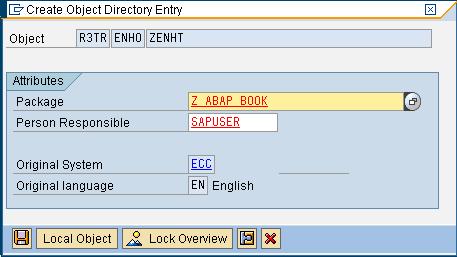 SAP ABAP 4 Tutorial: User Exit - Implicit Enhancement