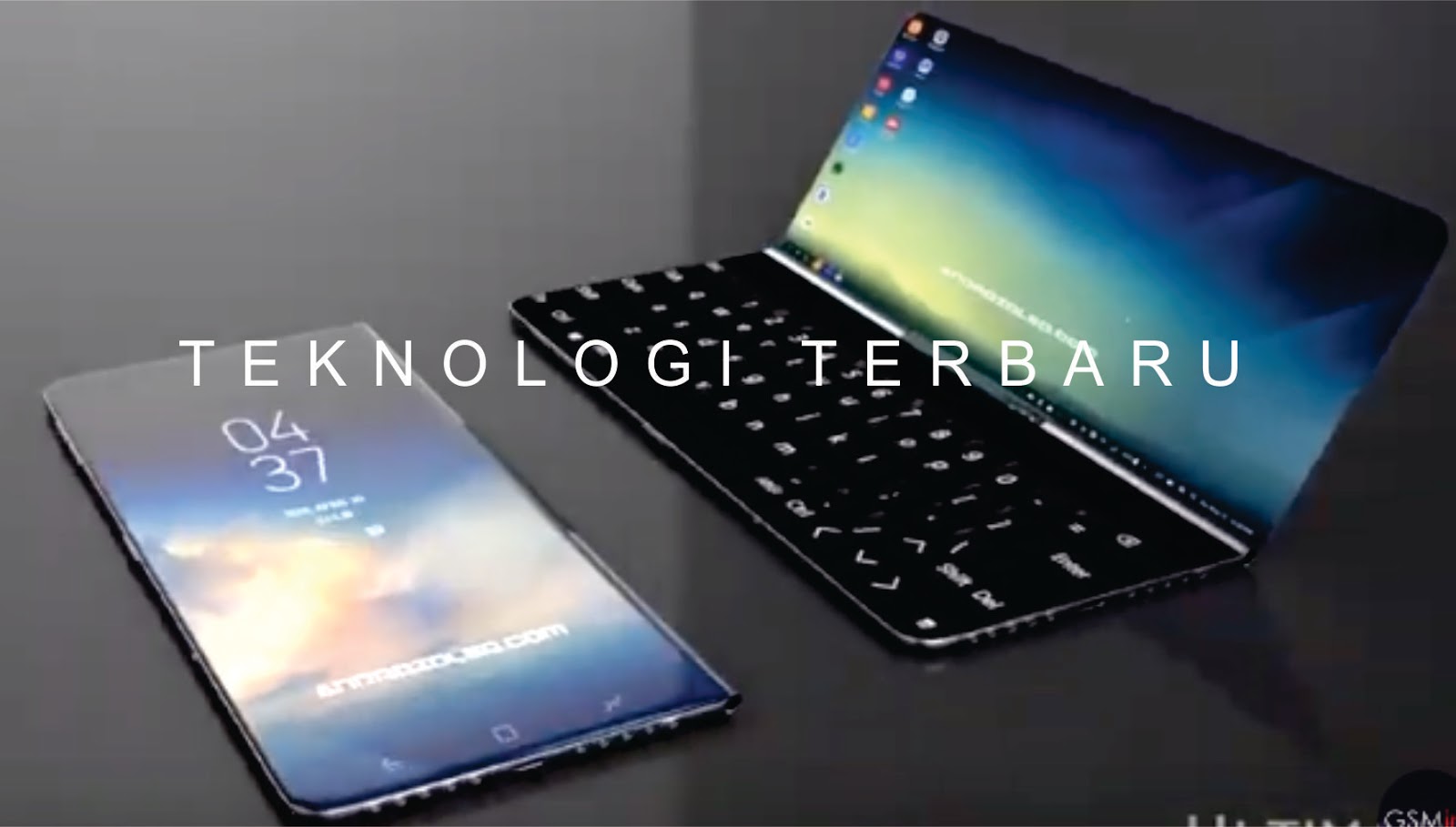 SAMSUNG GALAXY X SMARTPHONE LAYAR LIPAT PERTAMA DI DUNIA