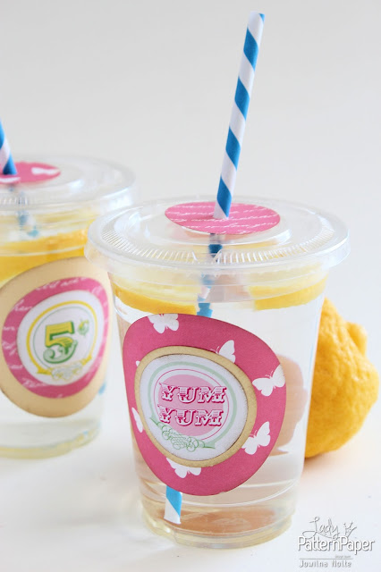 DIY Party Lemonade Cups – Come On Summer! - imagine the possibilities