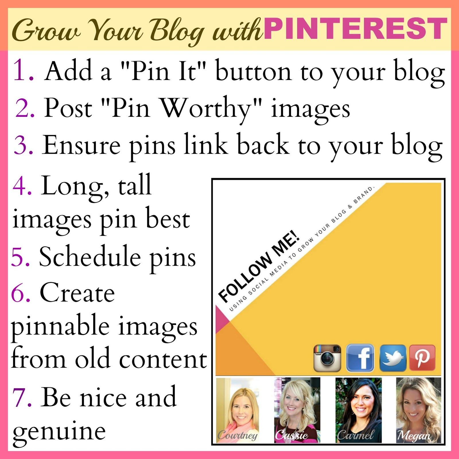 Using Social Media/Pinterest to Grow Your Blog & Brand • Honey We're Home