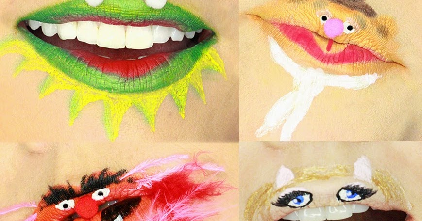 kandeej.com: Lip Art: 4 Crazy Muppets Lips