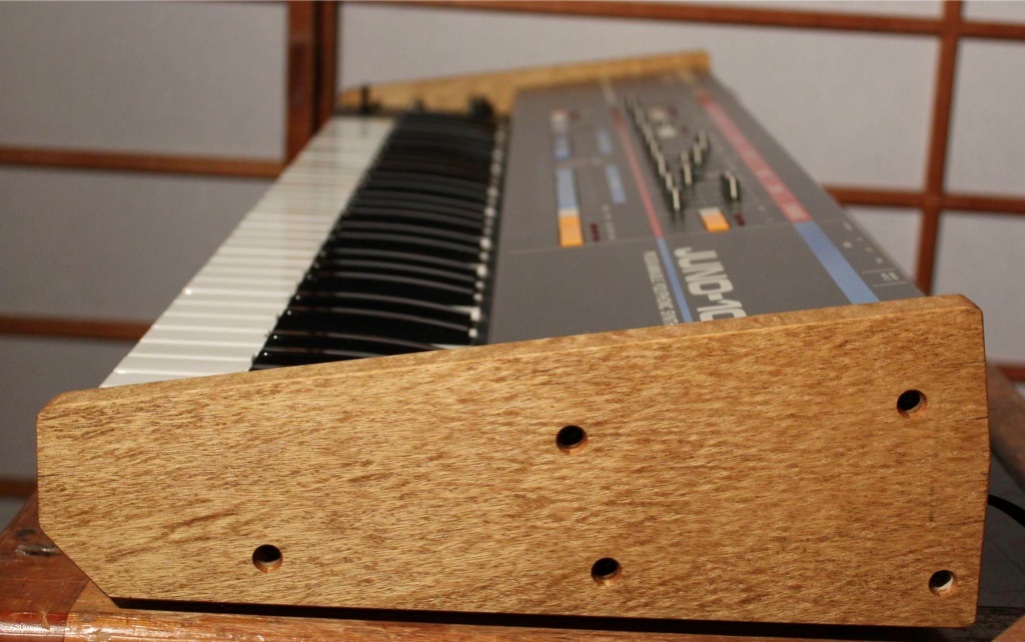 MATRIXSYNTH: Roland Juno-106 with Custom Wood Panels