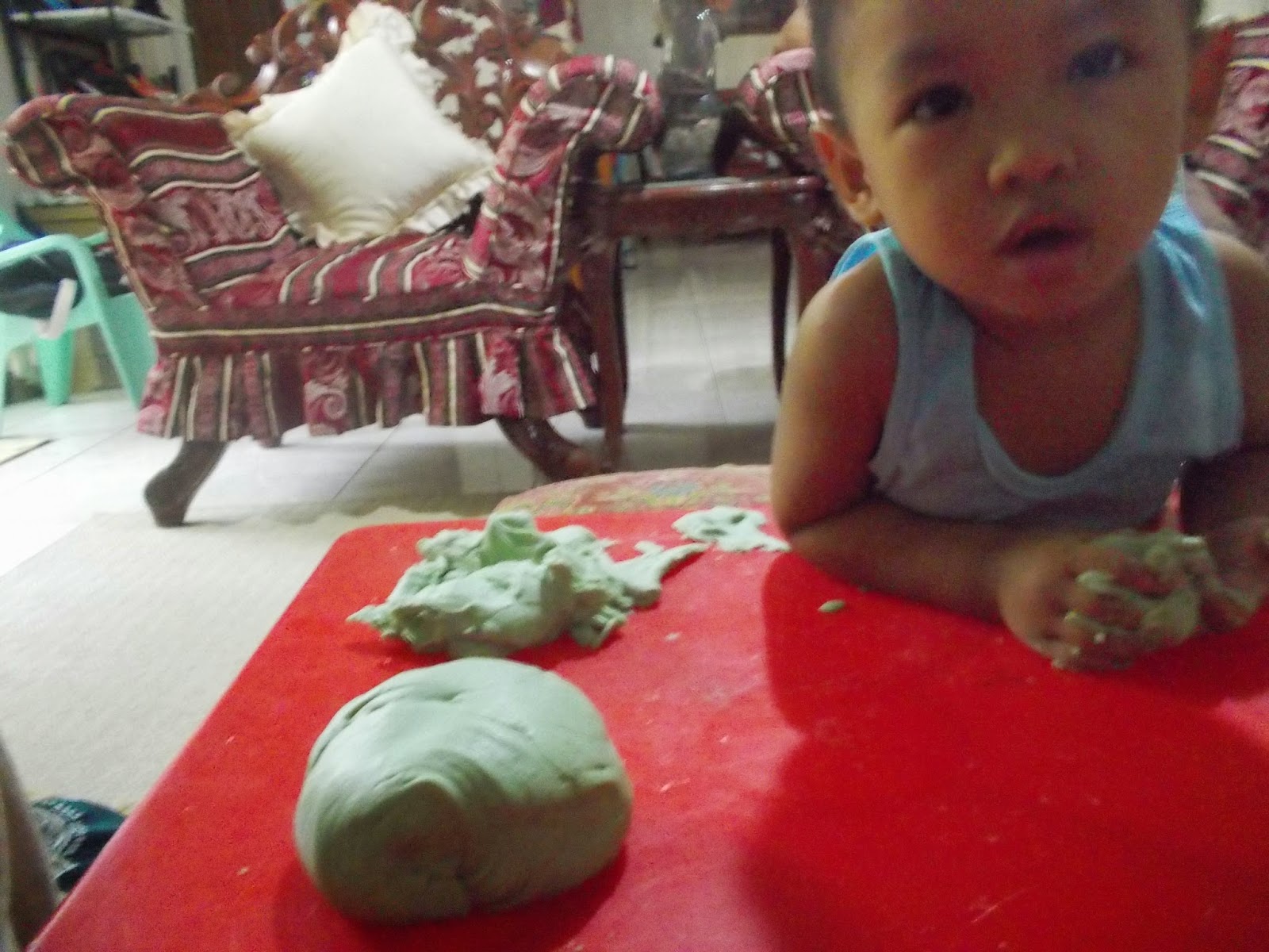 How to Make Homemade Toddler-Safe Clay! - H A P P i M E S S