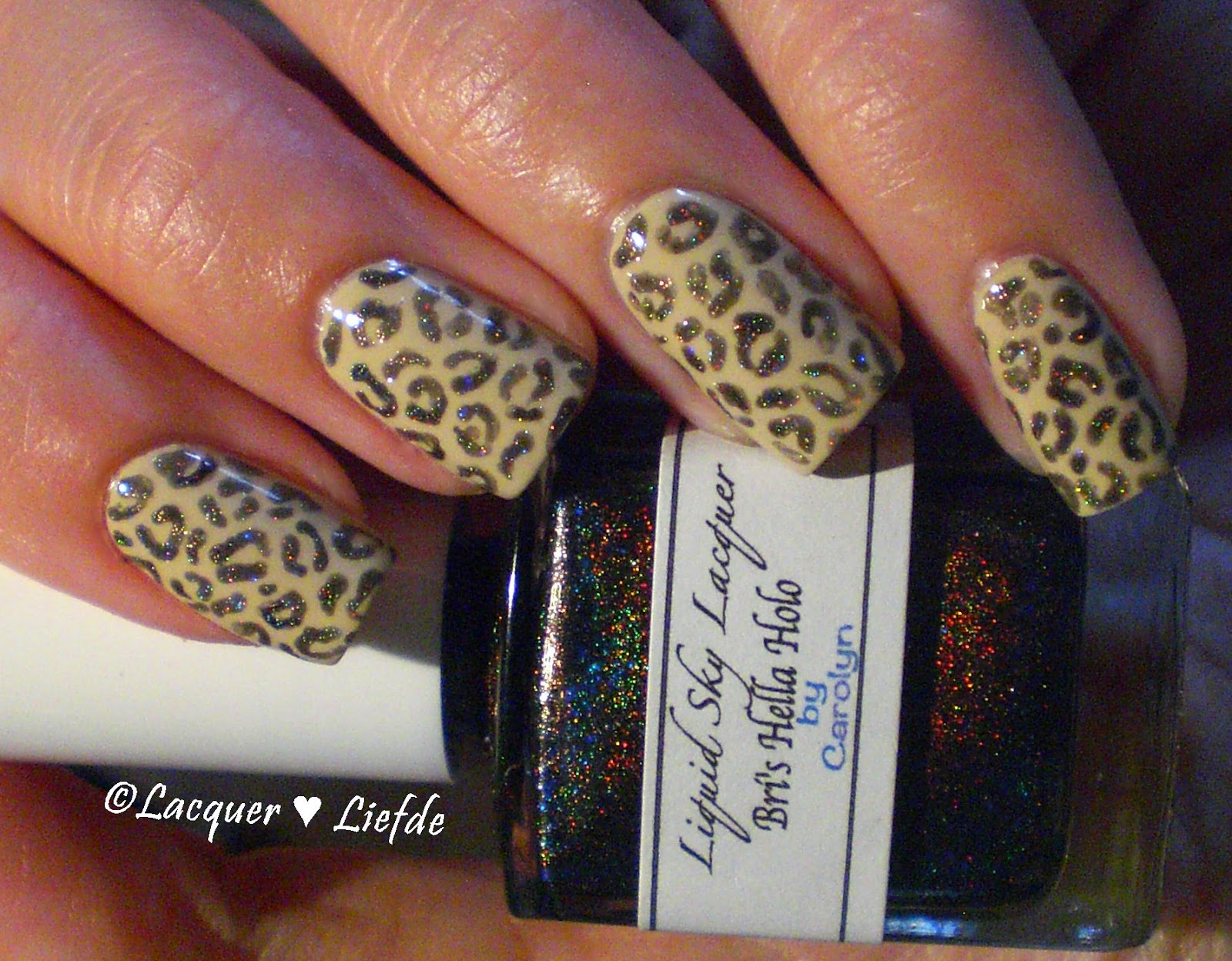 Lacquer Liefde: Leo-Print Naildesign