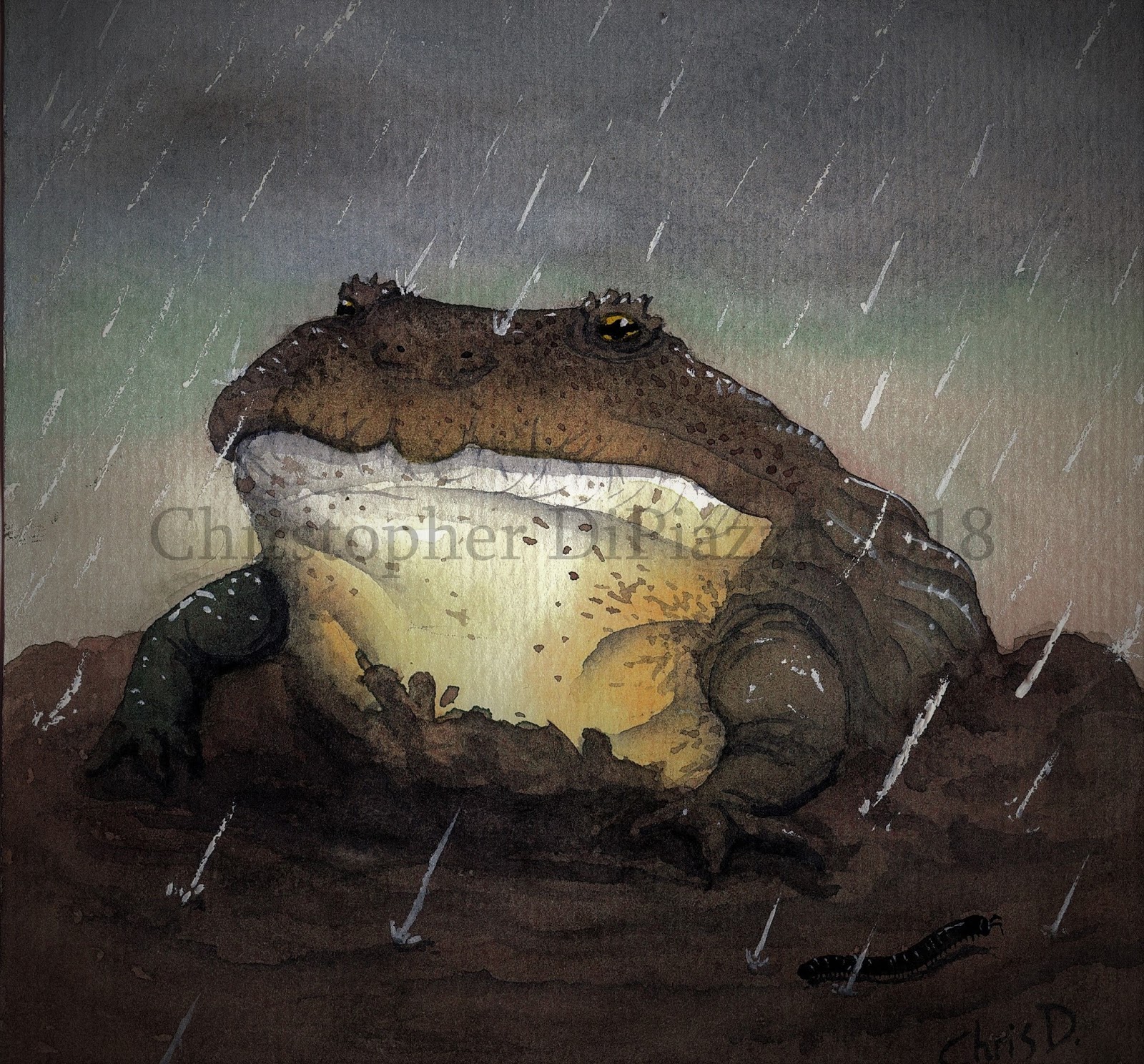 Giant Prehistoric Frog