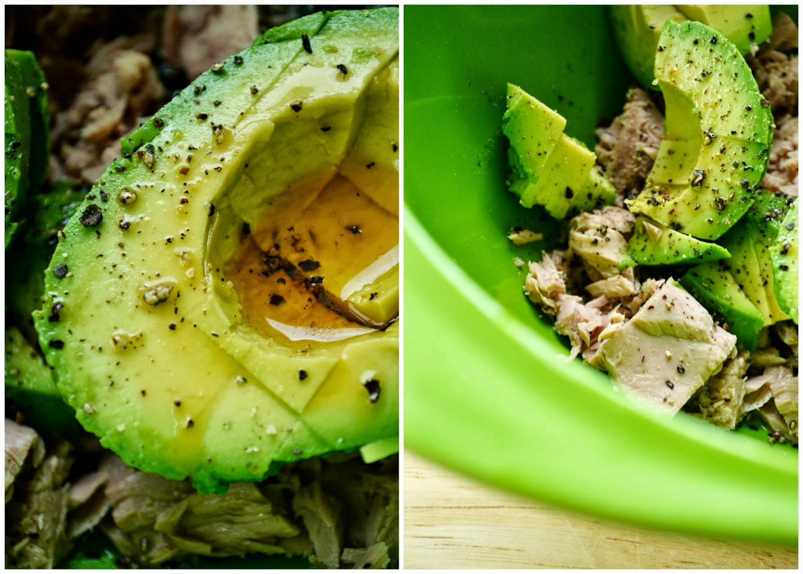 Tuna & avocado lunch