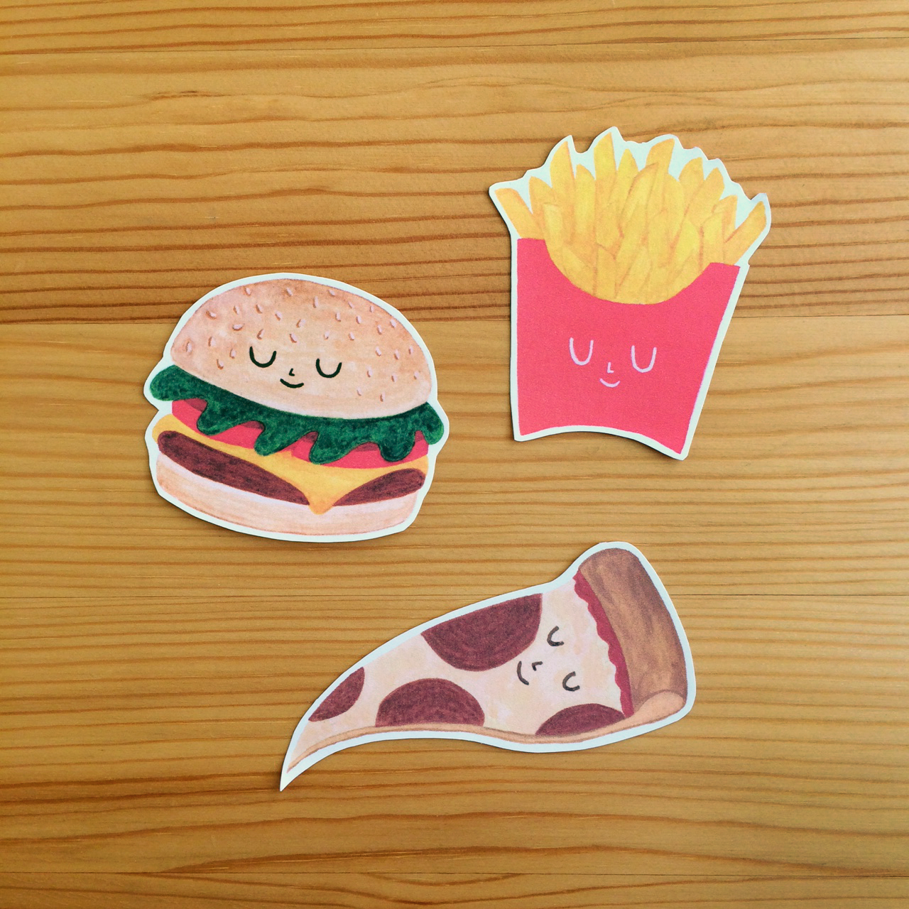 nellie le - studio blog: Junk Food Sticker Pack