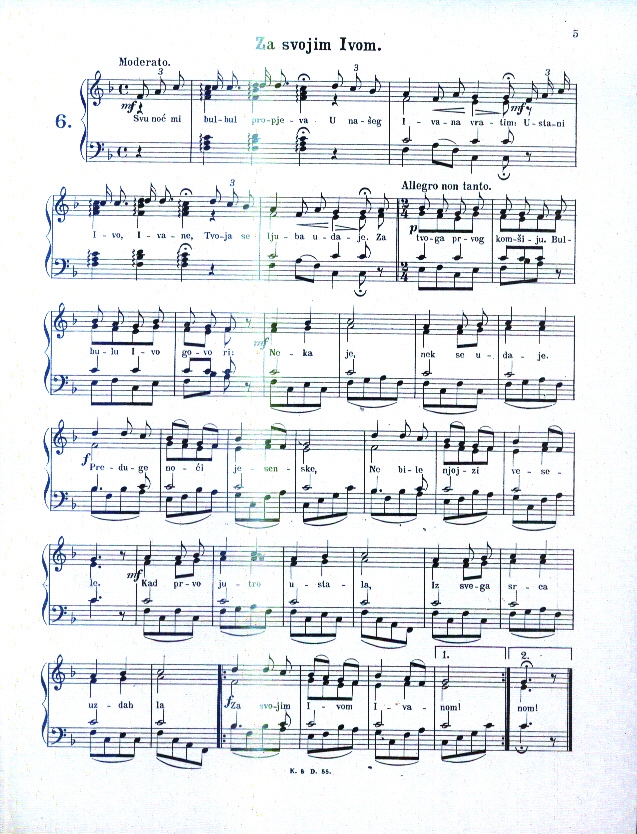 SEVDALINKE: Album bosansko-hercegovačkih narodnih pjesama. Naljepše ...