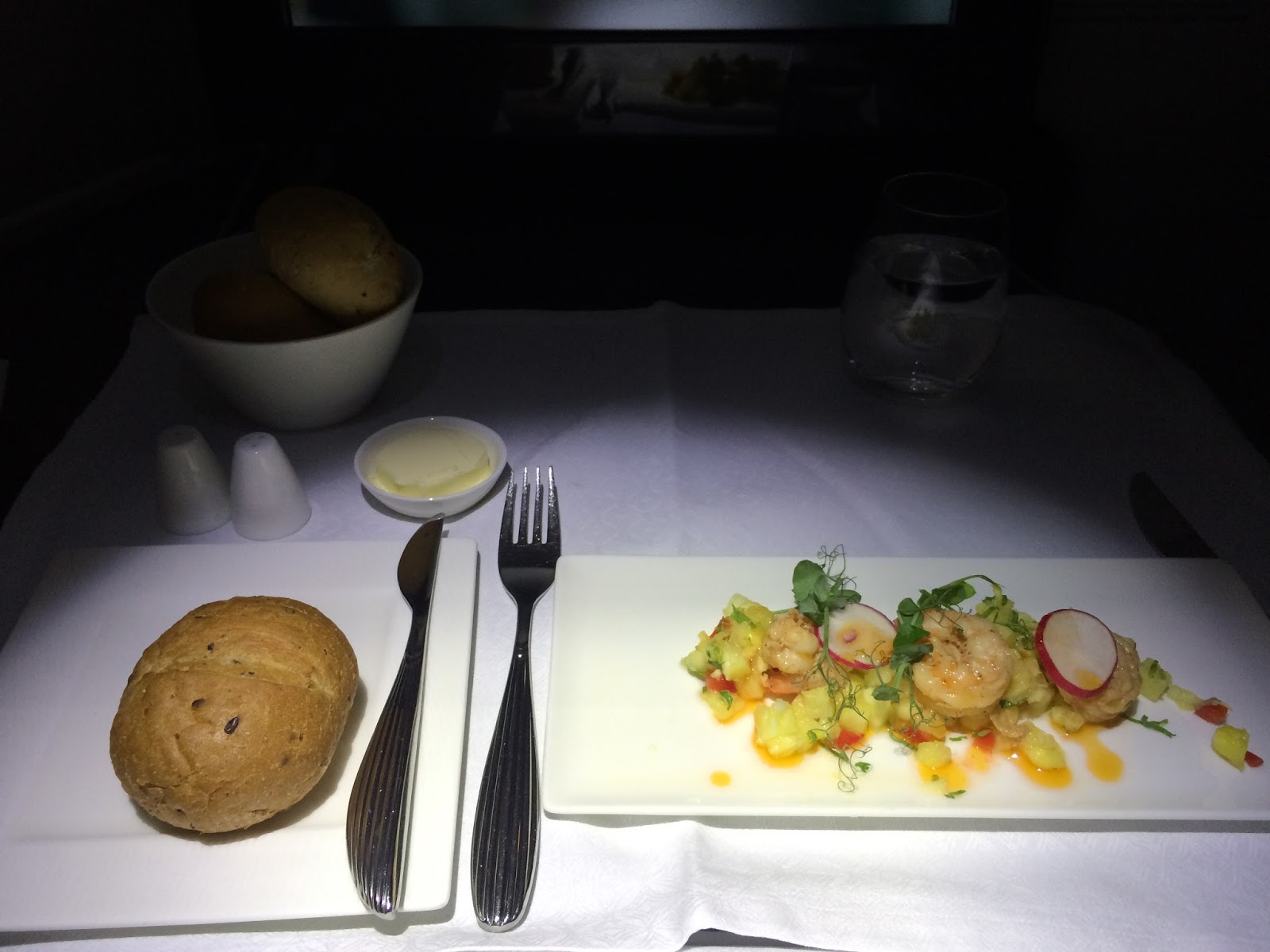 Qatar Airways Dreamliner Boeing 787 Business Class Chef Nobu Matsuhisa ...