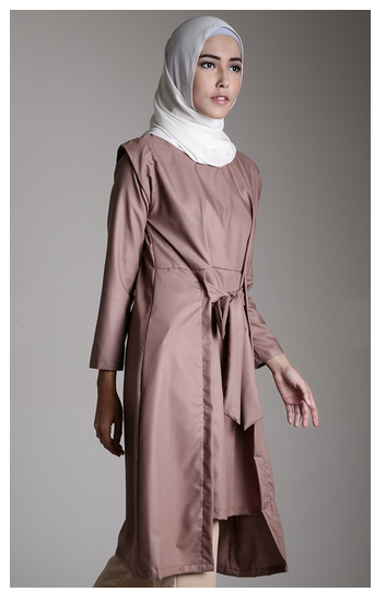 Inilah 10 Model Tunik Muslimah Modern Bergaya Casual