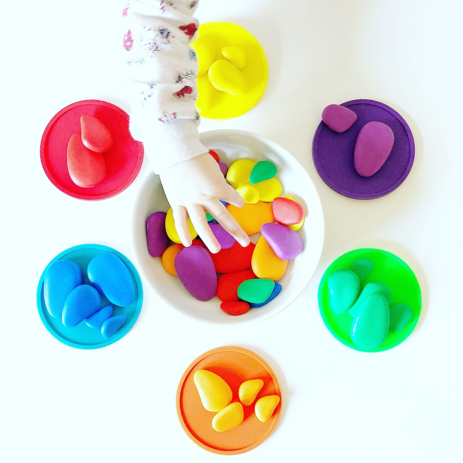 Find the Little Mind: Rainbow Pebbles: 5 Ways to Play