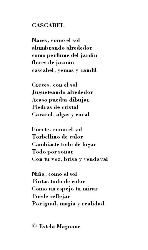 Estela Magnone Ibarburu: Letras