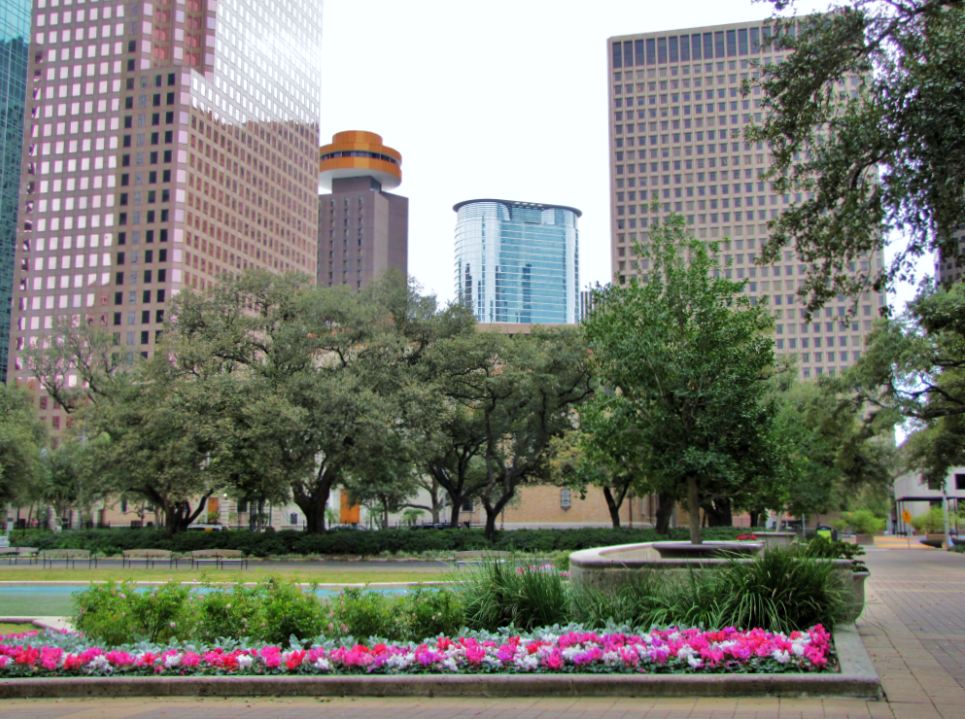 Houston in Pics: Hermann Square at City Hall in Downtown Houston