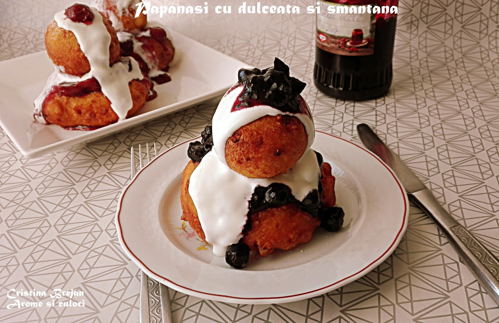 Arome si culori : Papanasi