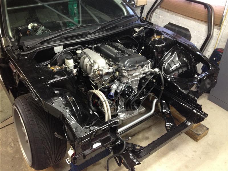 SLIDE//EFFECT: S14 // MOTOR & GEARBOX INSTALL