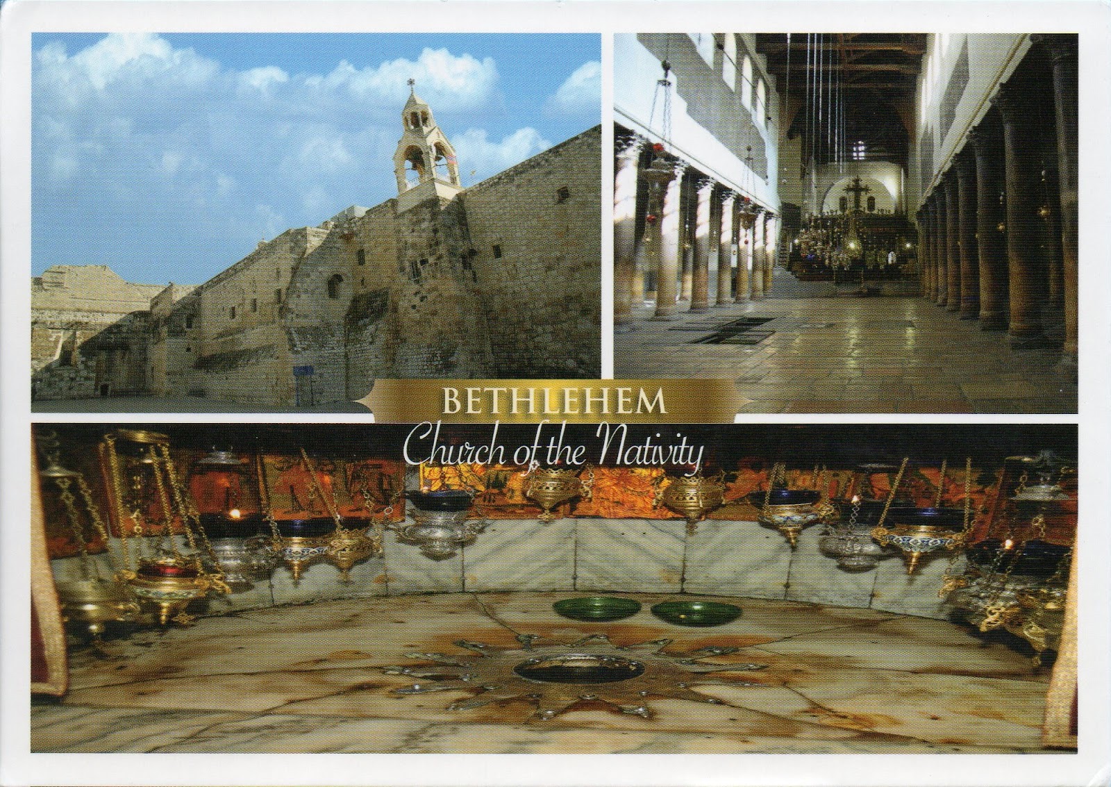 UNESCO postcards collection by dannyozzy: Birthplace of Jesus: Church ...
