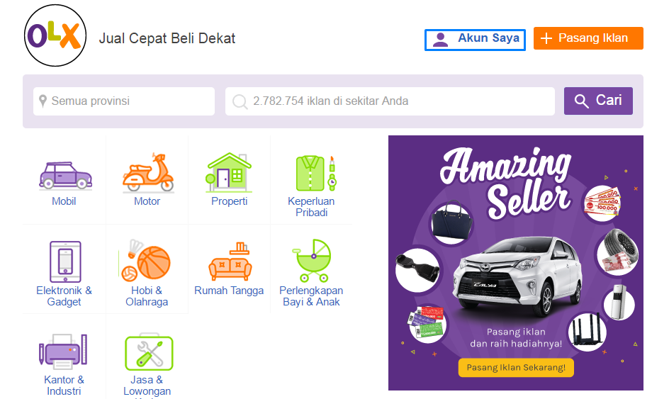 Cara Mudah Mendaftar Dan Membuat Akun di OLX.co.id Terbaru - Jaman ...