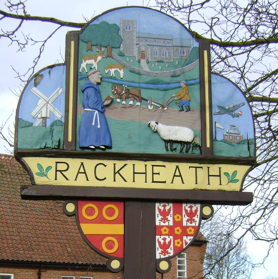 American Memorials in Norfolk & Suffolk: Rackheath: Holy Trinity
