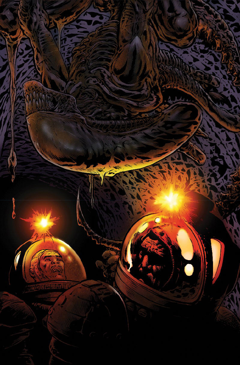 In The Mouth Of Dorkness: Comic Review: Aliens: Fast Track to Heaven