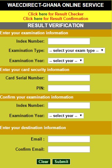 Check WAEC Result in GH 2021 - WAECDIRECT GHANA ONLINE SERVICE ...