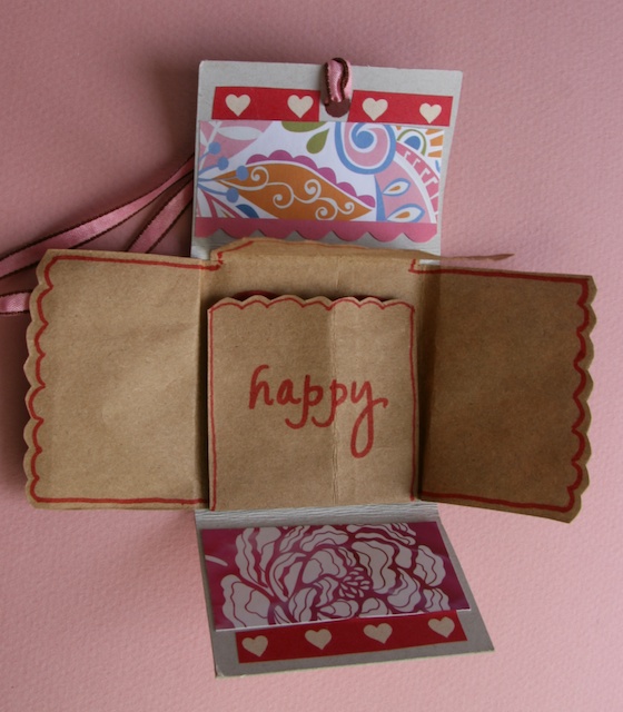 susangaylord.com: Book Arts Tuesday-Valentine Book to Make and Share