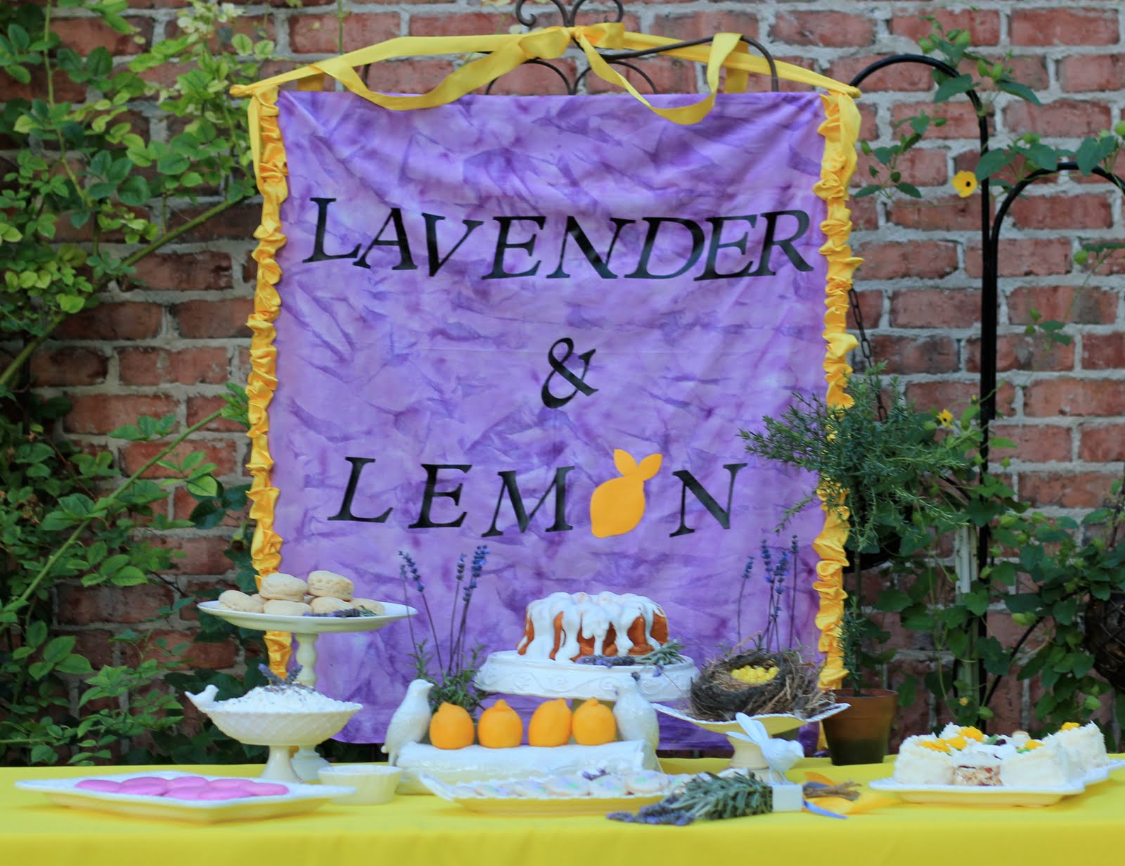 A Little Cuppa Tea: Lavender and Lemon Tea Party