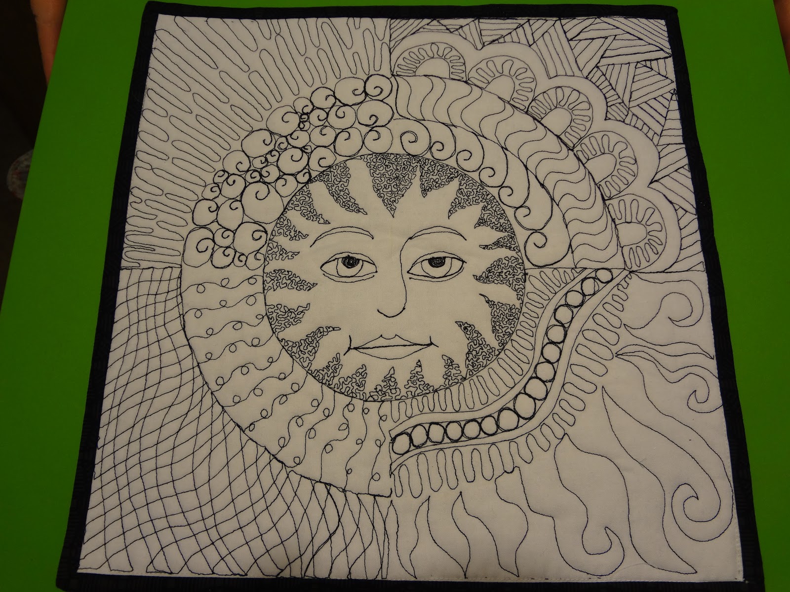 Lantana Studio: Thread Art Class Sample