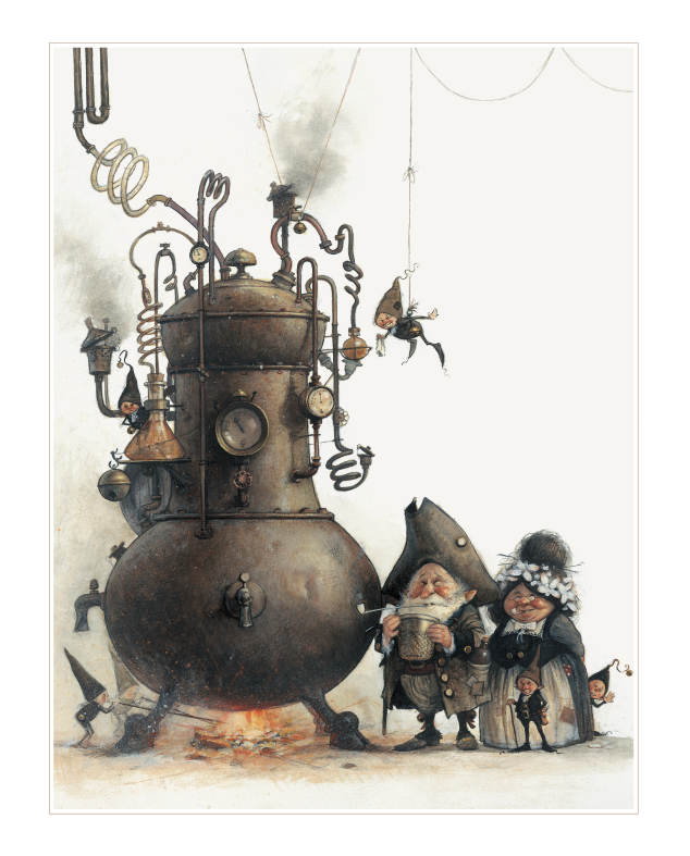 Pinzellades al món: Els éssers fantàstics de Jean-Baptiste Monge: elfs ...