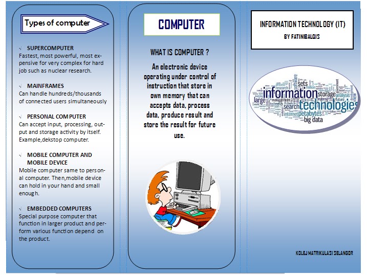 COMPUTER SCIENCE : Information Technology (IT)