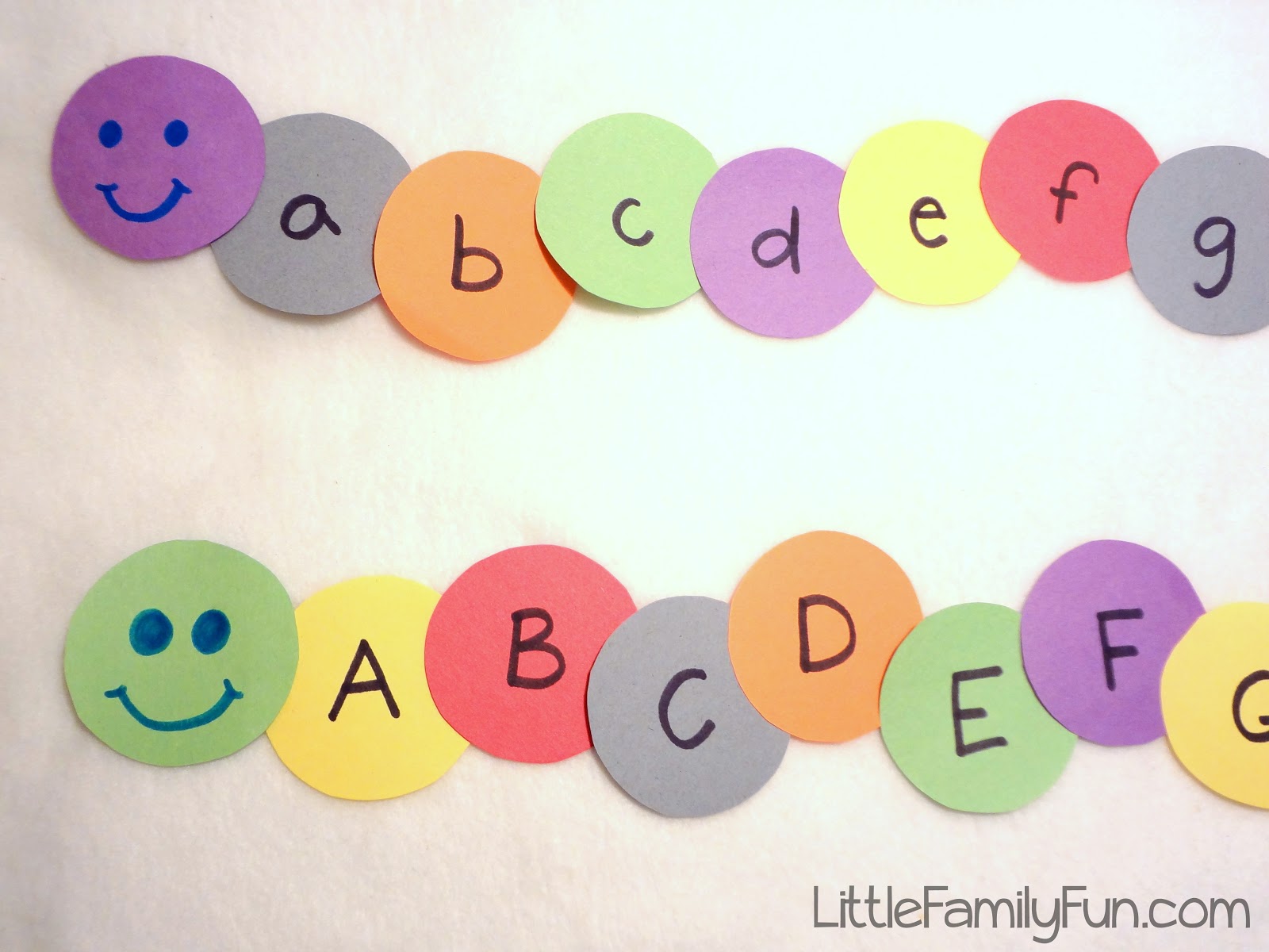 Little Family Fun: ABC Caterpillar Game